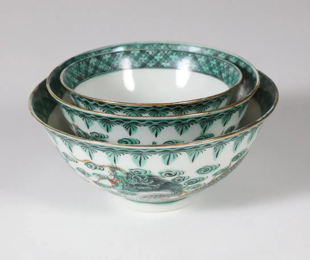 Vintage-Asian-Porcelain-Foo-Dragon-Decorated-Nesting-Finger-Bowls-Shop ...